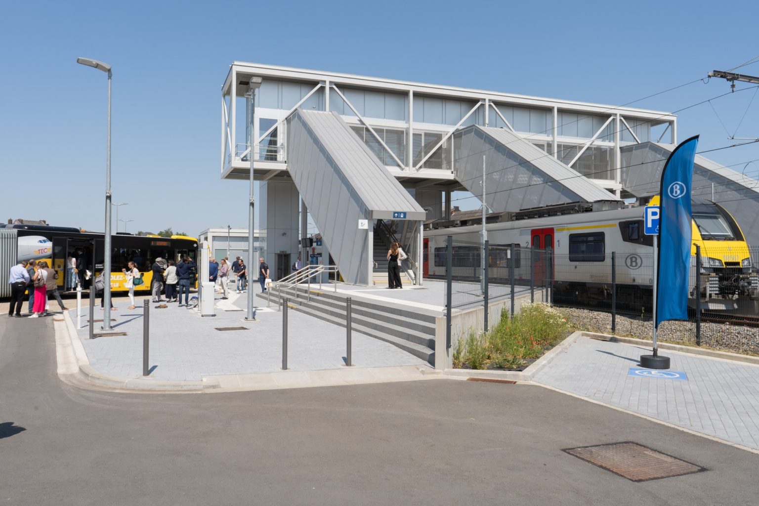 En transports en commun - Fleurus